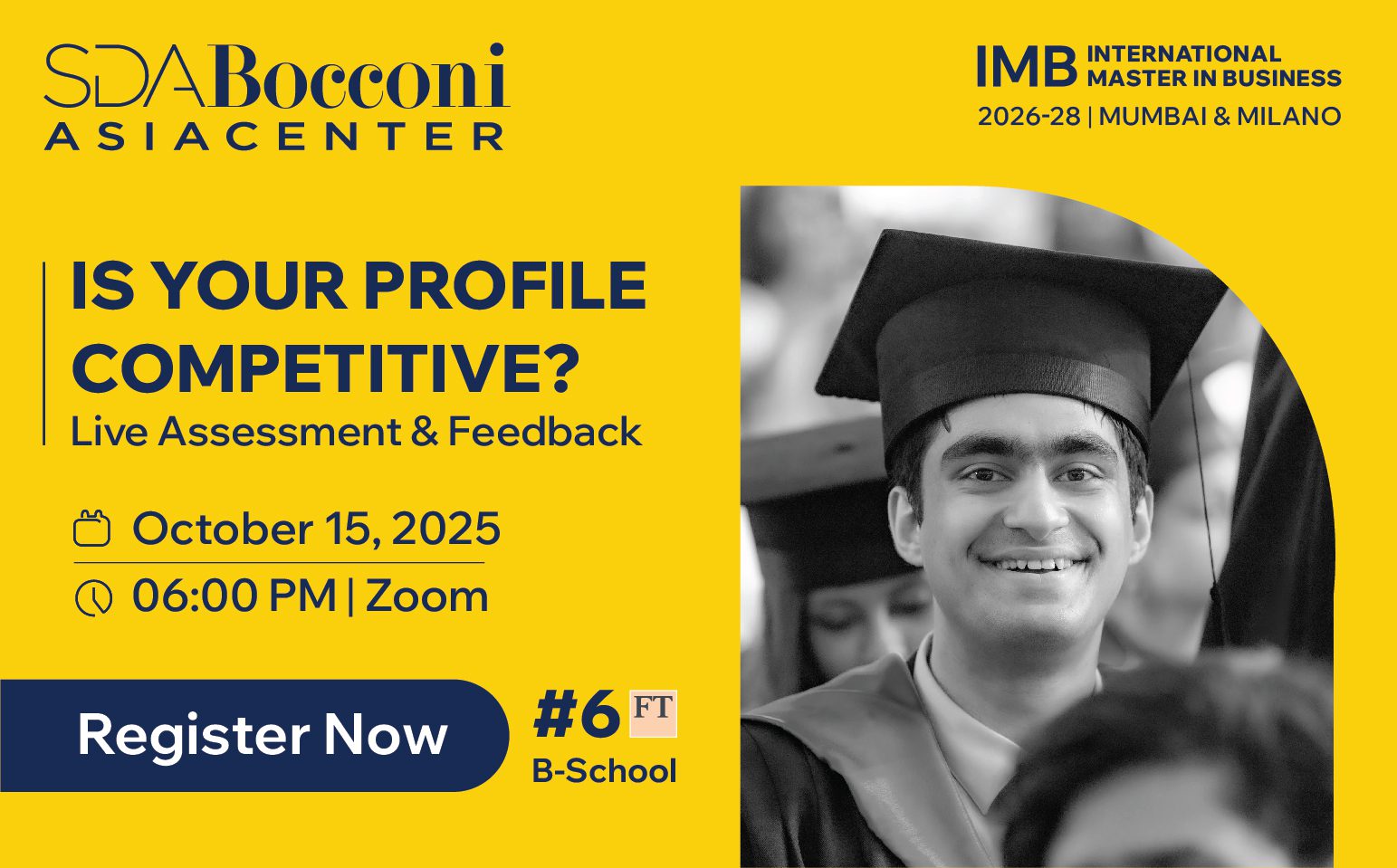 Webinar: Is Your Profile Competitive? Live Assessment & Feedback - SDA ...